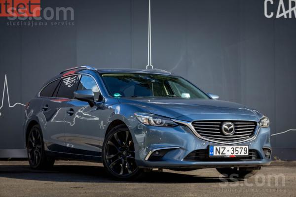 Zils Mazda 6 2015 Rīga, ar dzinēja tilpumu 2.20 L un nobraukumu 207 tūkst. km par 6490 €, foto 4 vietnē AUTOMOTO.COM.LV