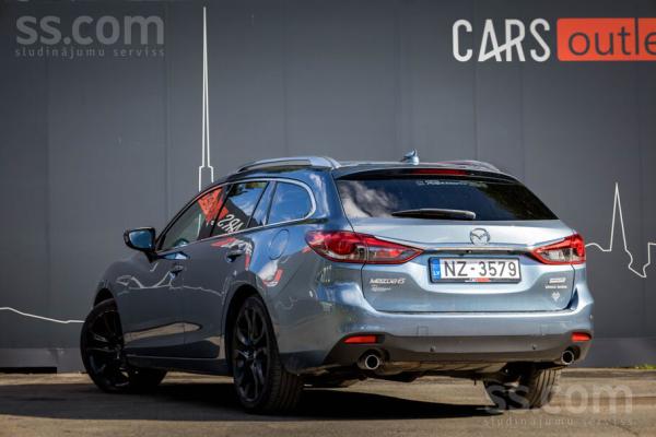 Zils Mazda 6 2015 Rīga, ar dzinēja tilpumu 2.20 L un nobraukumu 207 tūkst. km par 6490 €, foto 5 vietnē AUTOMOTO.COM.LV