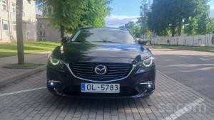 Zils Mazda 6 2016 Rēzekne, ar dzinēja tilpumu 2.20 L un nobraukumu 237 tūkst. km par 8050 €, foto  vietnē AUTOMOTO.COM.LV