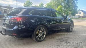 Blue Mazda 6 2016 in Rezekne, with an engine capacity of 2.20 L and mileage of 237 thousand km for 8050 €, photo 6 on AUTOMOTO.COM.LV