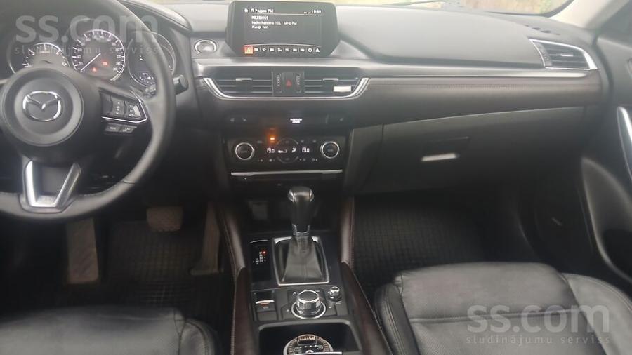 Blue Mazda 6 2016 in Rezekne, with an engine capacity of 2.20 L and mileage of 237 thousand km for 8050 €, photo 10 on AUTOMOTO.COM.LV