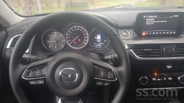 Blue Mazda 6 2016 in Rezekne, with an engine capacity of 2.20 L and mileage of 237 thousand km for 8050 €, photo 10 on AUTOMOTO.COM.LV