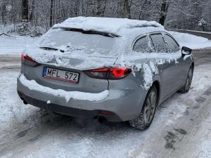Blue Mazda 6 2017 in Kelme, with an engine capacity of 2.20 L and mileage of 309 thousand km for 4900 €, photo 4 on AUTOMOTO.COM.LV