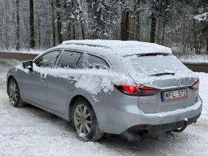 Blue Mazda 6 2017 in Kelme, with an engine capacity of 2.20 L and mileage of 309 thousand km for 4900 €, photo 6 on AUTOMOTO.COM.LV