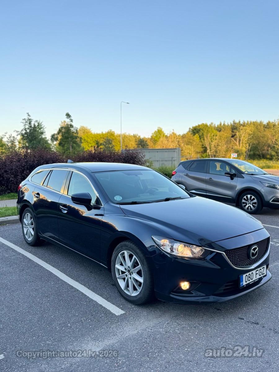 Blue Mazda 6 2017 in Tallinn, with an engine capacity of 2.20 L and mileage of 240 thousand km for 8900 €, photo 4 on AUTOMOTO.COM.LV