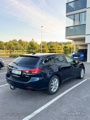Zils Mazda 6 2017 Tallina, ar dzinēja tilpumu 2.20 L un nobraukumu 240 tūkst. km par 8500 €, foto 5 vietnē AUTOMOTO.COM.LV
