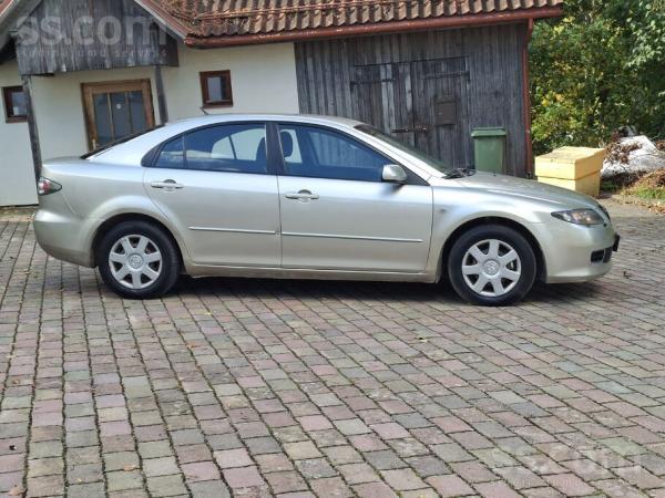 Brown Mazda 6 2007 in Saldus, with an engine capacity of 2.00 L and mileage of 232 thousand km for 1350 €, photo 5 on AUTOMOTO.COM.LV