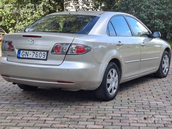 Brown Mazda 6 2007 in Saldus, with an engine capacity of 2.00 L and mileage of 232 thousand km for 1350 €, photo 7 on AUTOMOTO.COM.LV