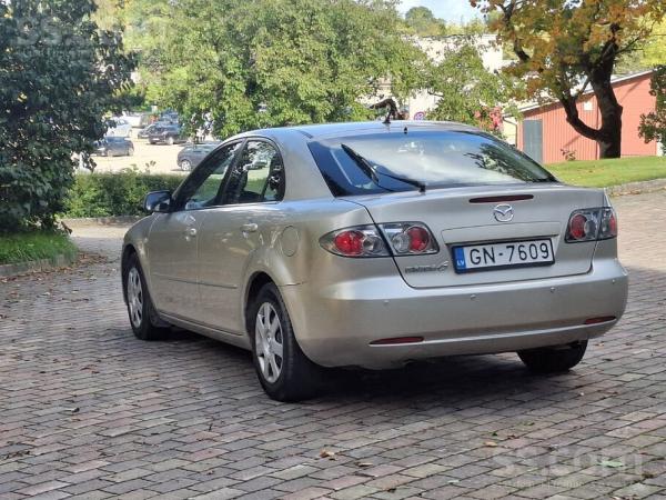 Brown Mazda 6 2007 in Saldus, with an engine capacity of 2.00 L and mileage of 232 thousand km for 1350 €, photo 8 on AUTOMOTO.COM.LV