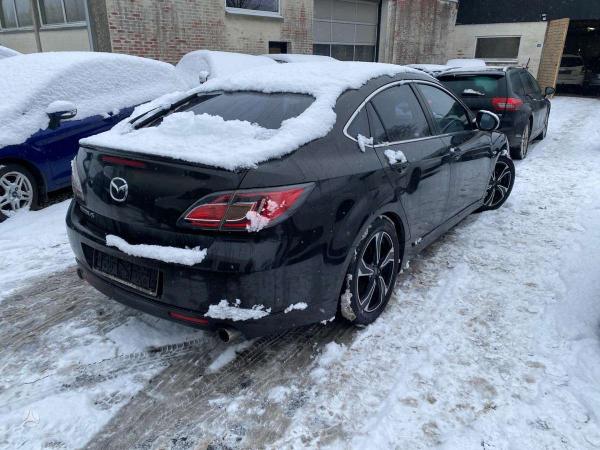 Brown Mazda 6 2009 in Vilnius, with an engine capacity of 2.00 L and mileage of 413 thousand km for 2900 €, photo 1 on AUTOMOTO.COM.LV