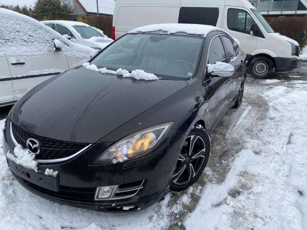 Brown Mazda 6 2009 in Vilnius, with an engine capacity of 2.00 L and mileage of 413 thousand km for 2900 €, photo 2 on AUTOMOTO.COM.LV