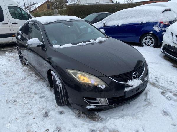 Brown Mazda 6 2009 in Vilnius, with an engine capacity of 2.00 L and mileage of 413 thousand km for 2900 €, photo 4 on AUTOMOTO.COM.LV
