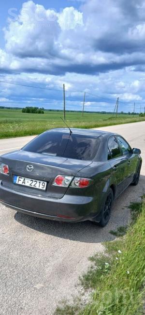 Brown Mazda 6 2006 in Rezekne, with an engine capacity of 2.00 L and mileage of 176 thousand km for 1150 €, photo 3 on AUTOMOTO.COM.LV
