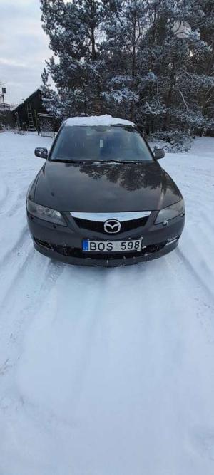Brūns Mazda 6 2006 Panevēža, ar dzinēja tilpumu 2.00 L un nobraukumu 164 tūkst. km par 1200 €, foto  vietnē AUTOMOTO.COM.LV