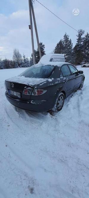 Brown Mazda 6 2006 in Panevezys, with an engine capacity of 2.00 L and mileage of 164 thousand km for 1200 €, photo 6 on AUTOMOTO.COM.LV
