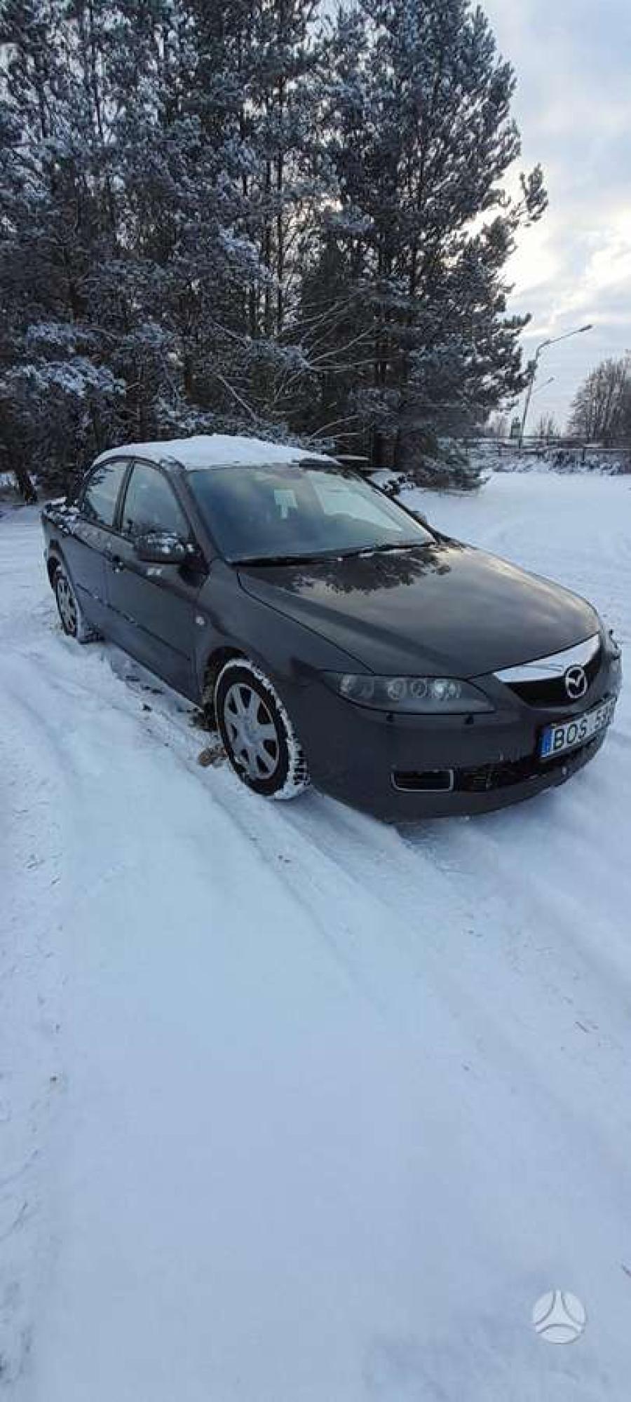 Brown Mazda 6 2006 in Panevezys, with an engine capacity of 2.00 L and mileage of 164 thousand km for 1200 €, photo 7 on AUTOMOTO.COM.LV