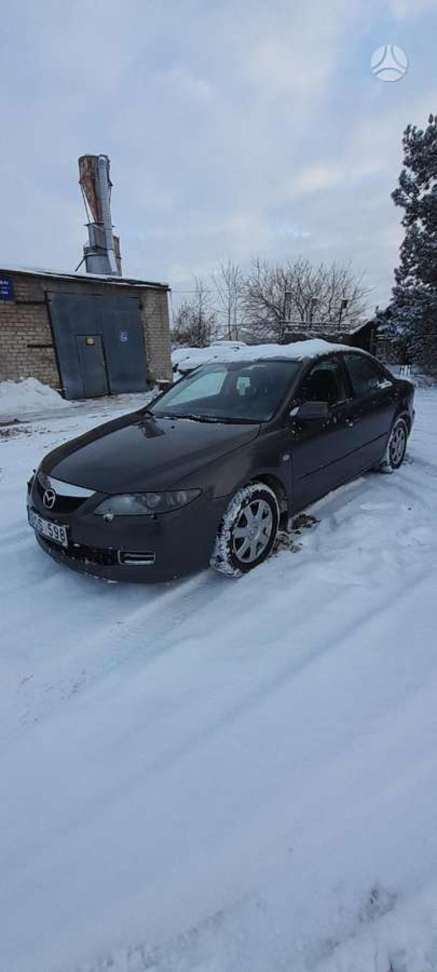 Brown Mazda 6 2006 in Panevezys, with an engine capacity of 2.00 L and mileage of 164 thousand km for 1200 €, photo 8 on AUTOMOTO.COM.LV