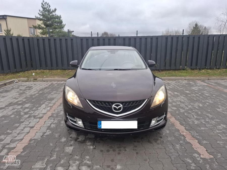 Brown Mazda 6 2009 in Vilnius, with an engine capacity of 1.80 L and mileage of 303 thousand km for 1600 €, photo 1 on AUTOMOTO.COM.LV