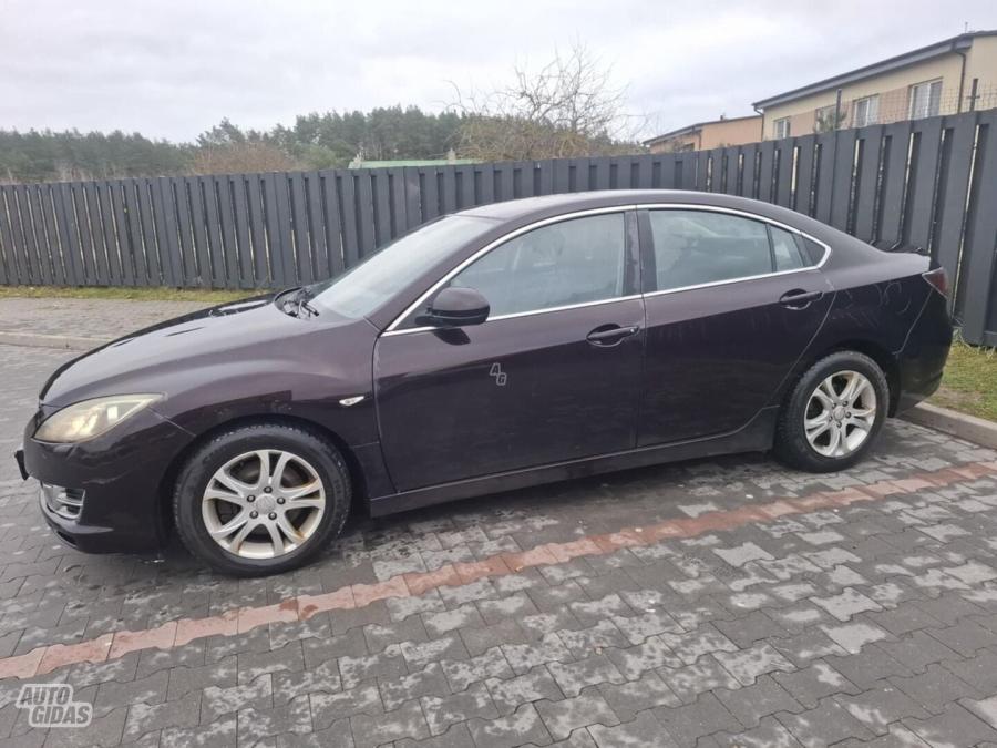Brown Mazda 6 2009 in Vilnius, with an engine capacity of 1.80 L and mileage of 303 thousand km for 1600 €, photo 4 on AUTOMOTO.COM.LV