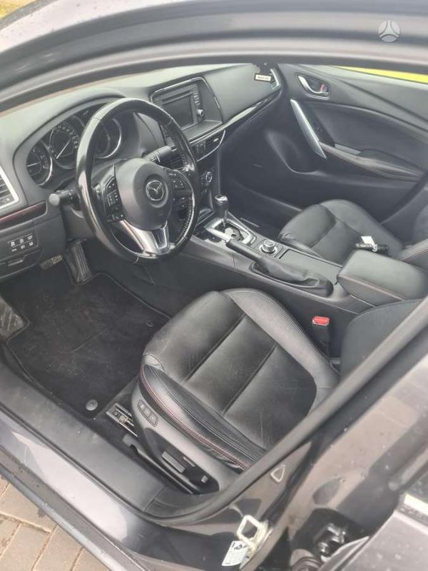 Brūns Mazda 6 2014 Tauragė, ar dzinēja tilpumu 2.20 L un nobraukumu 207 tūkst. km par 5600 €, foto 7 vietnē AUTOMOTO.COM.LV