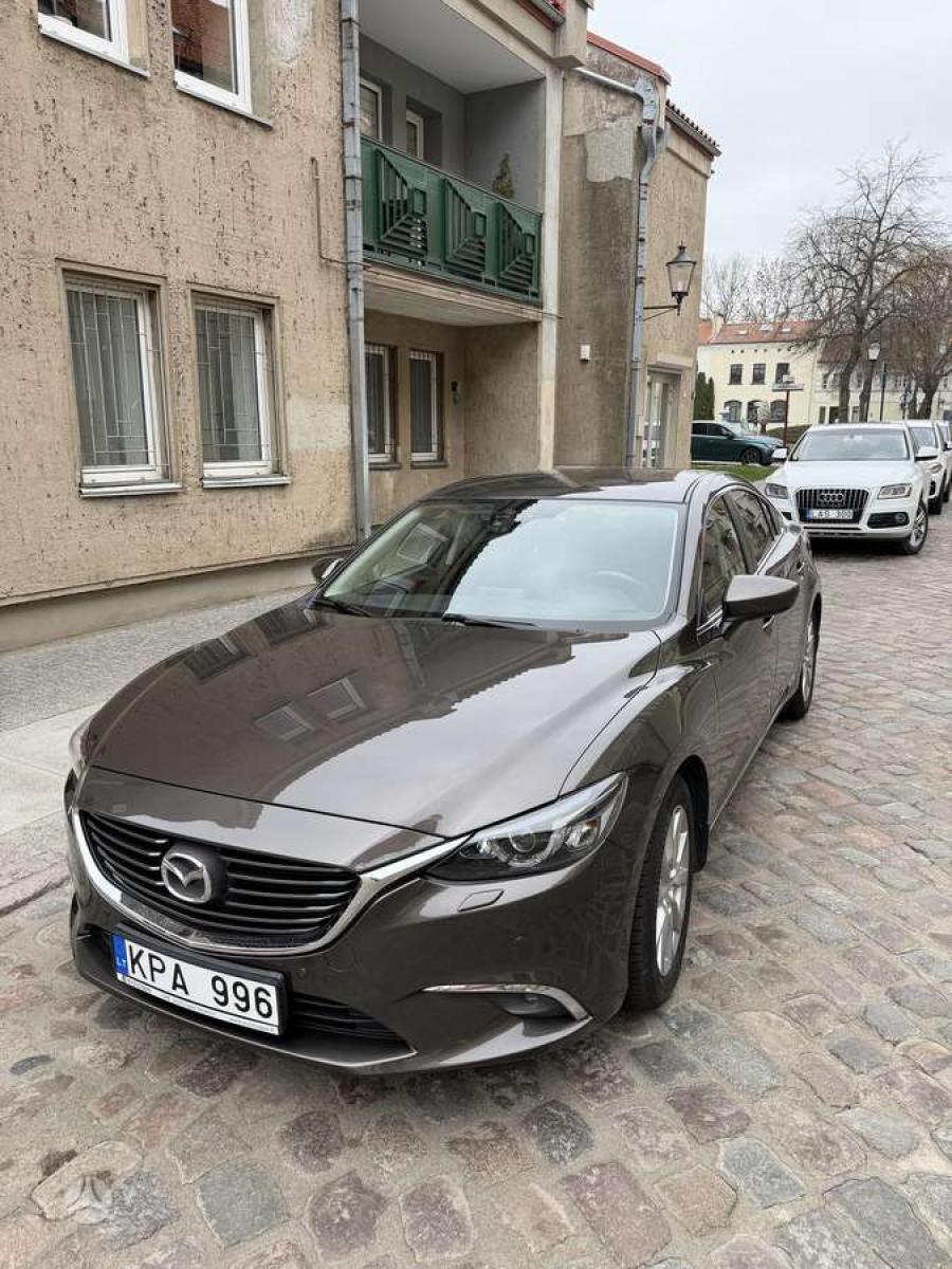 Brown Mazda 6 2015 in Klaipeda, with an engine capacity of 2.19 L and mileage of 155 thousand km for 10000 €, photo 1 on AUTOMOTO.COM.LV