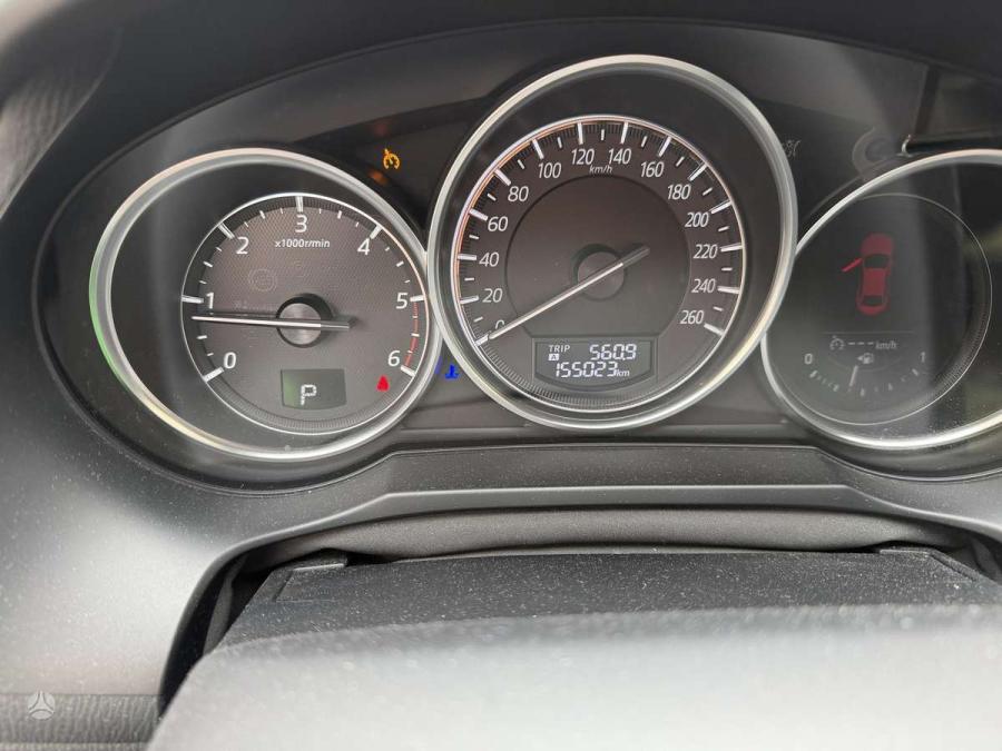 Brown Mazda 6 2015 in Klaipeda, with an engine capacity of 2.19 L and mileage of 155 thousand km for 10000 €, photo 6 on AUTOMOTO.COM.LV