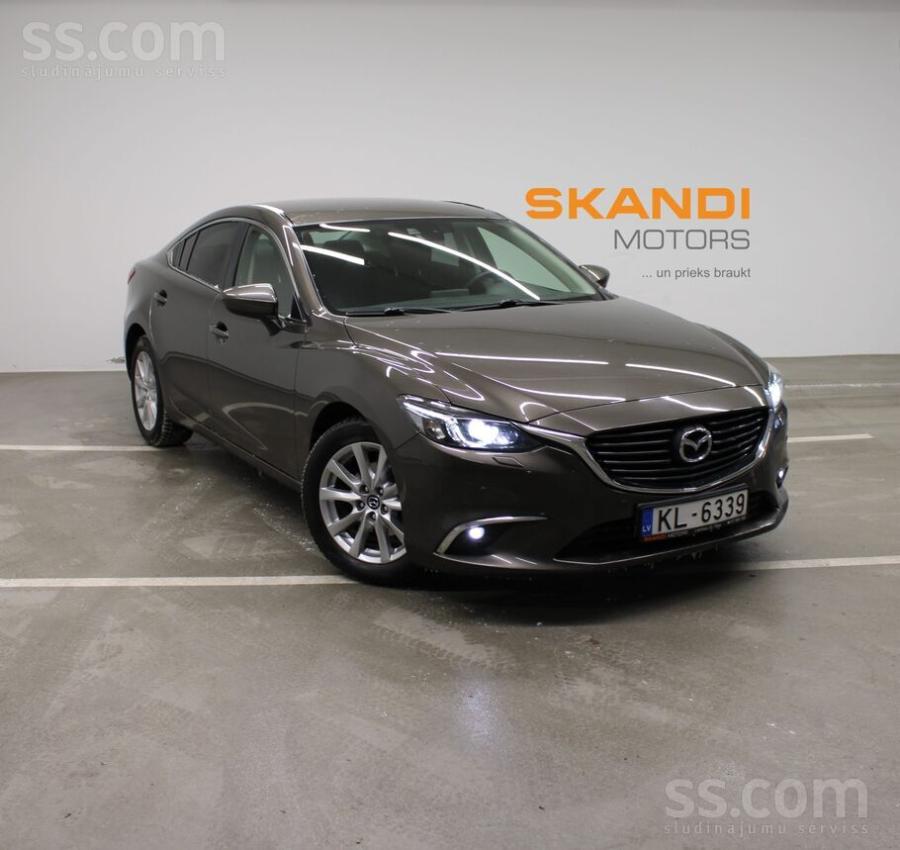 Brown Mazda 6 2016 in Riga, with an engine capacity of 2.00 L and mileage of 124 thousand km for 10990 €, photo 3 on AUTOMOTO.COM.LV