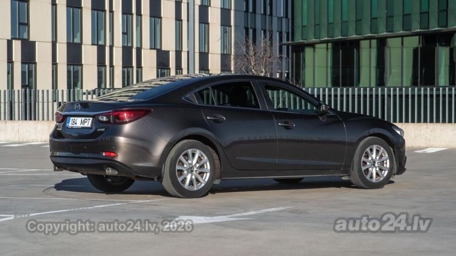 Brown Mazda 6 2016 in Tallinn, with an engine capacity of 2.00 L and mileage of 171 thousand km for 12900 €, photo 11 on AUTOMOTO.COM.LV