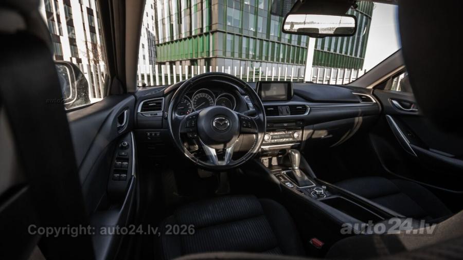 Brown Mazda 6 2016 in Tallinn, with an engine capacity of 2.00 L and mileage of 171 thousand km for 12900 €, photo 25 on AUTOMOTO.COM.LV
