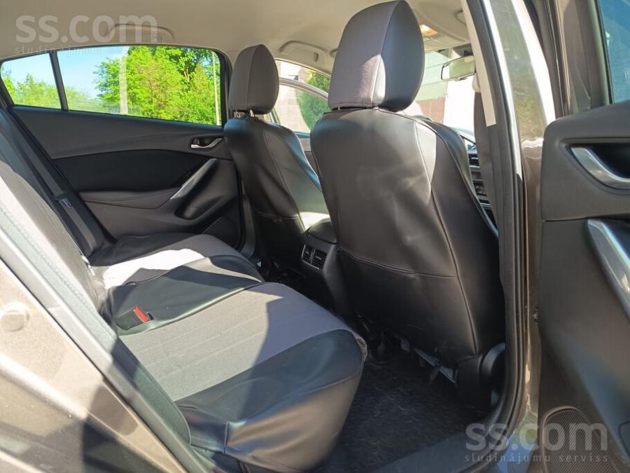 Brown Mazda 6 2016 in Jekabpils, with an engine capacity of 2.00 L and mileage of 198 thousand km for 8400 €, photo 8 on AUTOMOTO.COM.LV