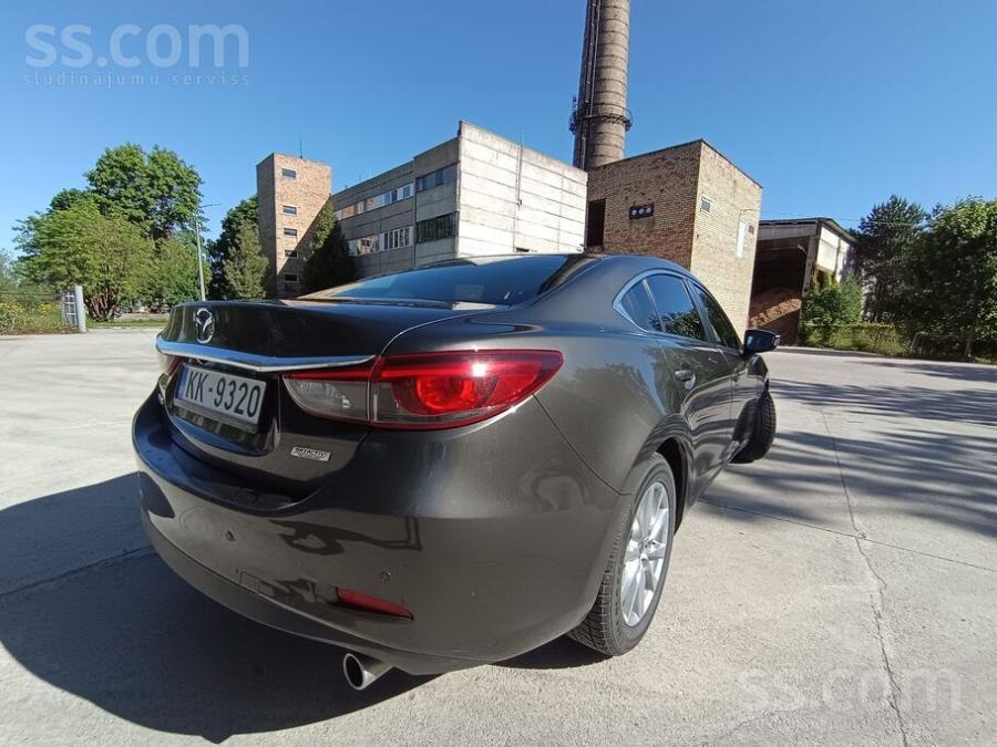 Brown Mazda 6 2016 in Jekabpils, with an engine capacity of 2.00 L and mileage of 198 thousand km for 8400 €, photo 14 on AUTOMOTO.COM.LV