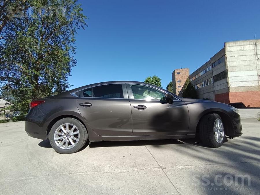 Brown Mazda 6 2016 in Jekabpils, with an engine capacity of 2.00 L and mileage of 198 thousand km for 8400 €, photo 16 on AUTOMOTO.COM.LV