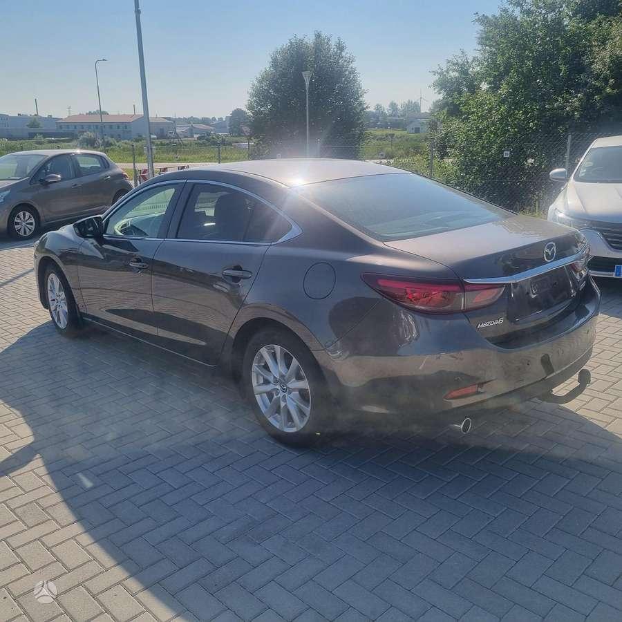 Brūns Mazda 6 2016 Tauragė, ar dzinēja tilpumu 2.20 L un nobraukumu 242 tūkst. km par 5600 €, foto 5 vietnē AUTOMOTO.COM.LV