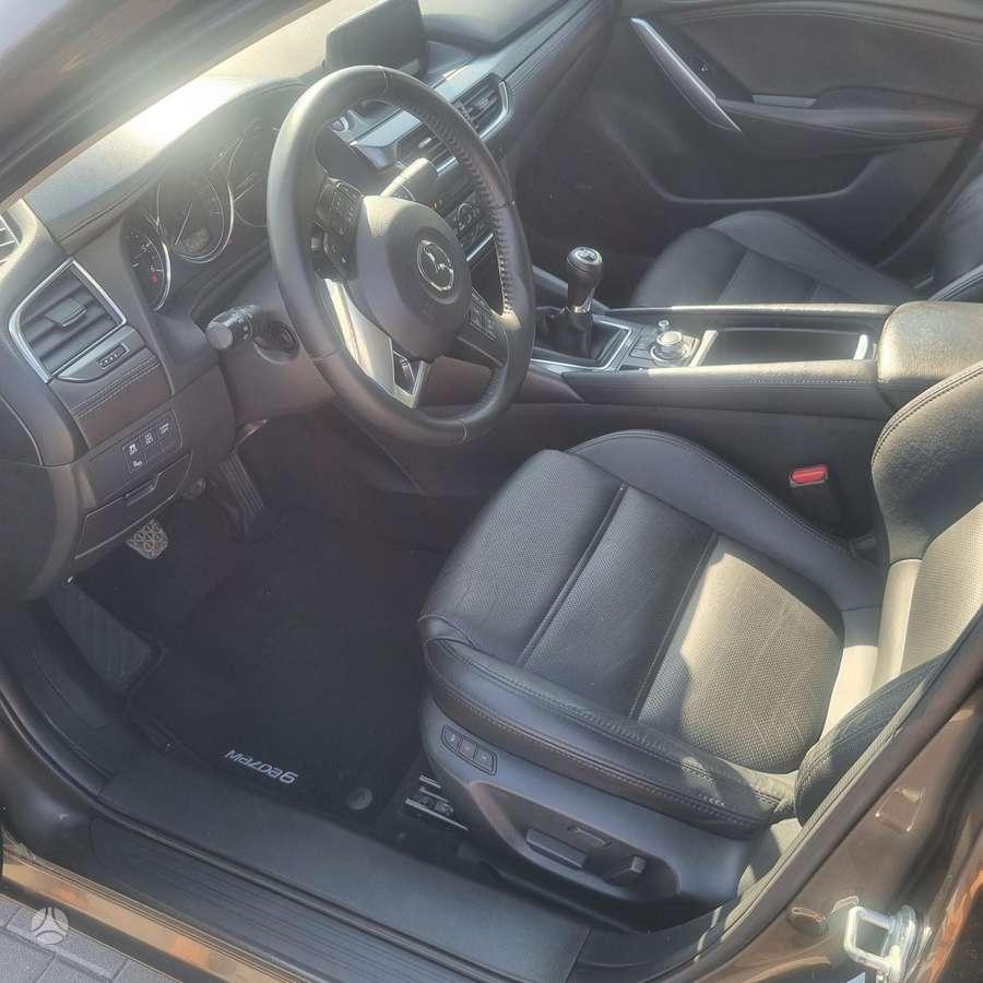 Brūns Mazda 6 2016 Tauragė, ar dzinēja tilpumu 2.20 L un nobraukumu 242 tūkst. km par 5600 €, foto 10 vietnē AUTOMOTO.COM.LV
