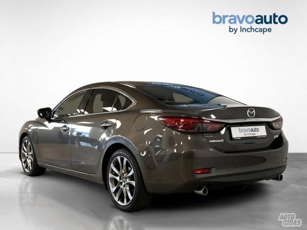 Brown Mazda 6 2018 in Vilnius, with an engine capacity of 2.50 L and mileage of 147 thousand km for 14900 €, photo 4 on AUTOMOTO.COM.LV
