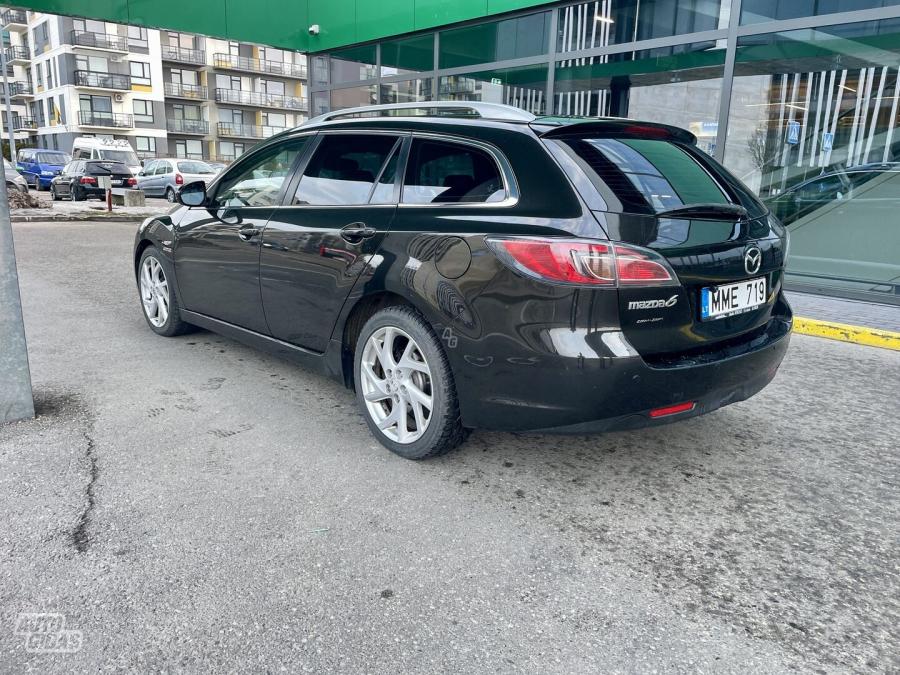 Brown Mazda 6 2009 in Vilnius, with an engine capacity of 2.00 L and mileage of 290 thousand km for 2650 €, photo 4 on AUTOMOTO.COM.LV