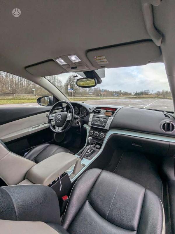 Brūns Mazda 6 2009 Viļņa, ar dzinēja tilpumu 2.00 L un nobraukumu 338 tūkst. km par 2700 €, foto 3 vietnē AUTOMOTO.COM.LV
