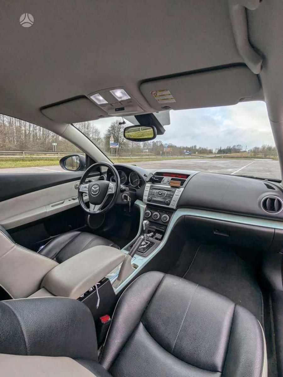 Brown Mazda 6 2009 in Vilnius, with an engine capacity of 2.00 L and mileage of 338 thousand km for 2700 €, photo 4 on AUTOMOTO.COM.LV