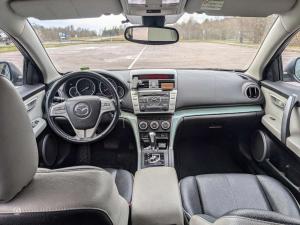 Brown Mazda 6 2009 in Vilnius, with an engine capacity of 2.00 L and mileage of 338 thousand km for 2700 €, photo 6 on AUTOMOTO.COM.LV