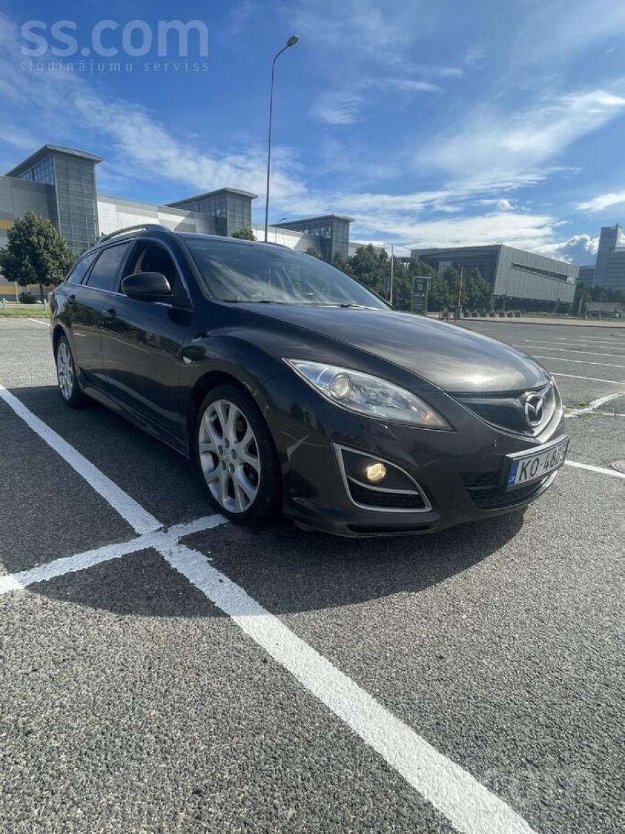 Brūns Mazda 6 2011 Rīga, ar dzinēja tilpumu 2.20 L un nobraukumu 292 tūkst. km par 1700 €, foto 4 vietnē AUTOMOTO.COM.LV
