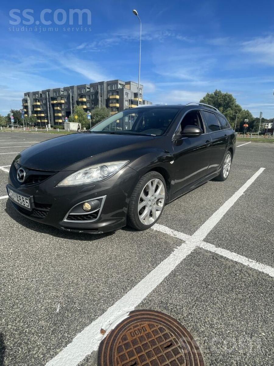 Brūns Mazda 6 2011 Rīga, ar dzinēja tilpumu 2.20 L un nobraukumu 292 tūkst. km par 1700 €, foto 5 vietnē AUTOMOTO.COM.LV