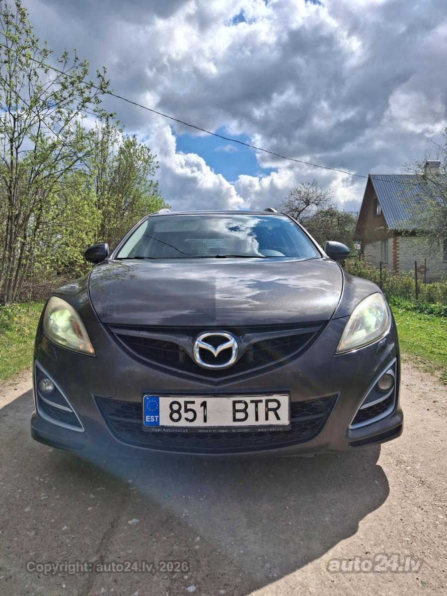 Brūns Mazda 6 2012 Tallina, ar dzinēja tilpumu 2.20 L un nobraukumu 342 tūkst. km par 2500 €, foto 3 vietnē AUTOMOTO.COM.LV