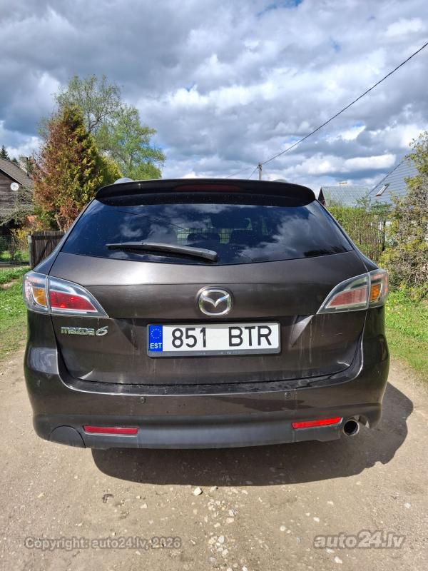 Brown Mazda 6 2012 in Tallinn, with an engine capacity of 2.20 L and mileage of 342 thousand km for 2500 €, photo 8 on AUTOMOTO.COM.LV