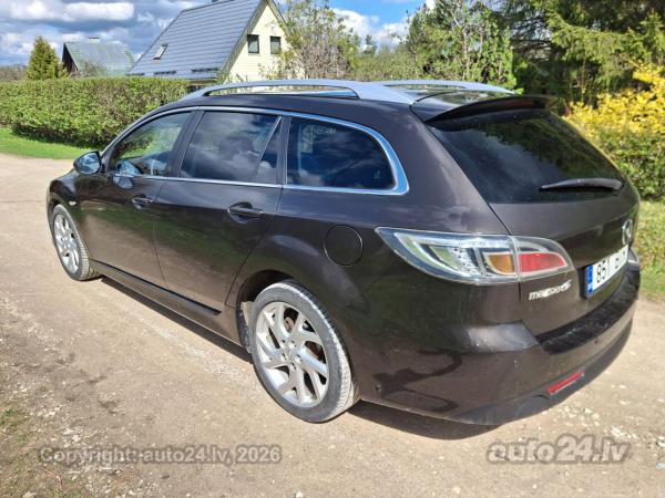 Brown Mazda 6 2012 in Tallinn, with an engine capacity of 2.20 L and mileage of 342 thousand km for 2500 €, photo 9 on AUTOMOTO.COM.LV
