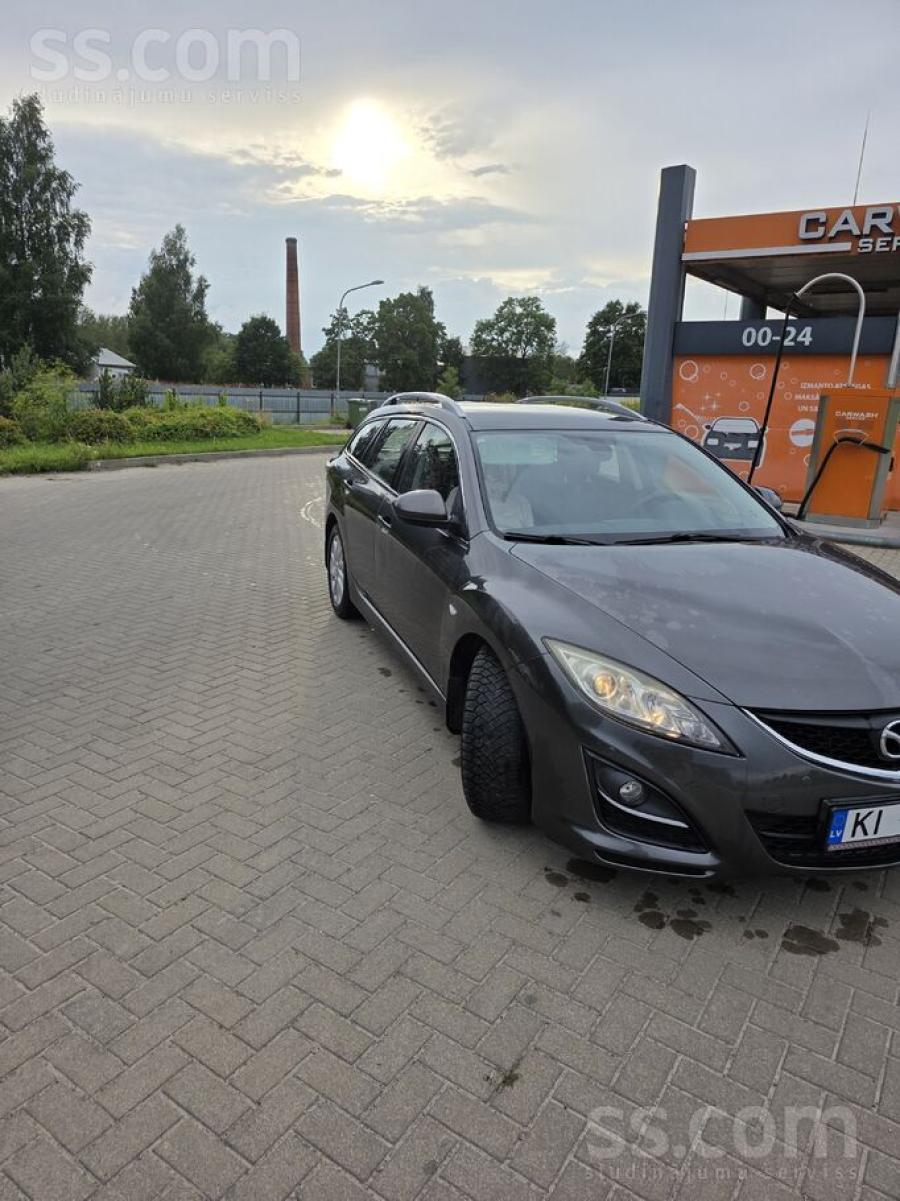 Brūns Mazda 6 2012 Jēkabpils, ar dzinēja tilpumu 2.20 L un nobraukumu 264 tūkst. km par 4350 €, foto 4 vietnē AUTOMOTO.COM.LV