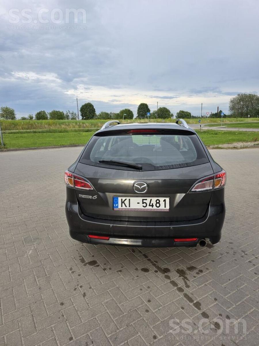 Brūns Mazda 6 2012 Jēkabpils, ar dzinēja tilpumu 2.20 L un nobraukumu 264 tūkst. km par 4350 €, foto 5 vietnē AUTOMOTO.COM.LV