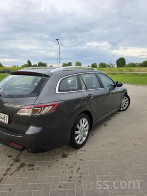 Brūns Mazda 6 2012 Jēkabpils, ar dzinēja tilpumu 2.20 L un nobraukumu 264 tūkst. km par 4350 €, foto 6 vietnē AUTOMOTO.COM.LV