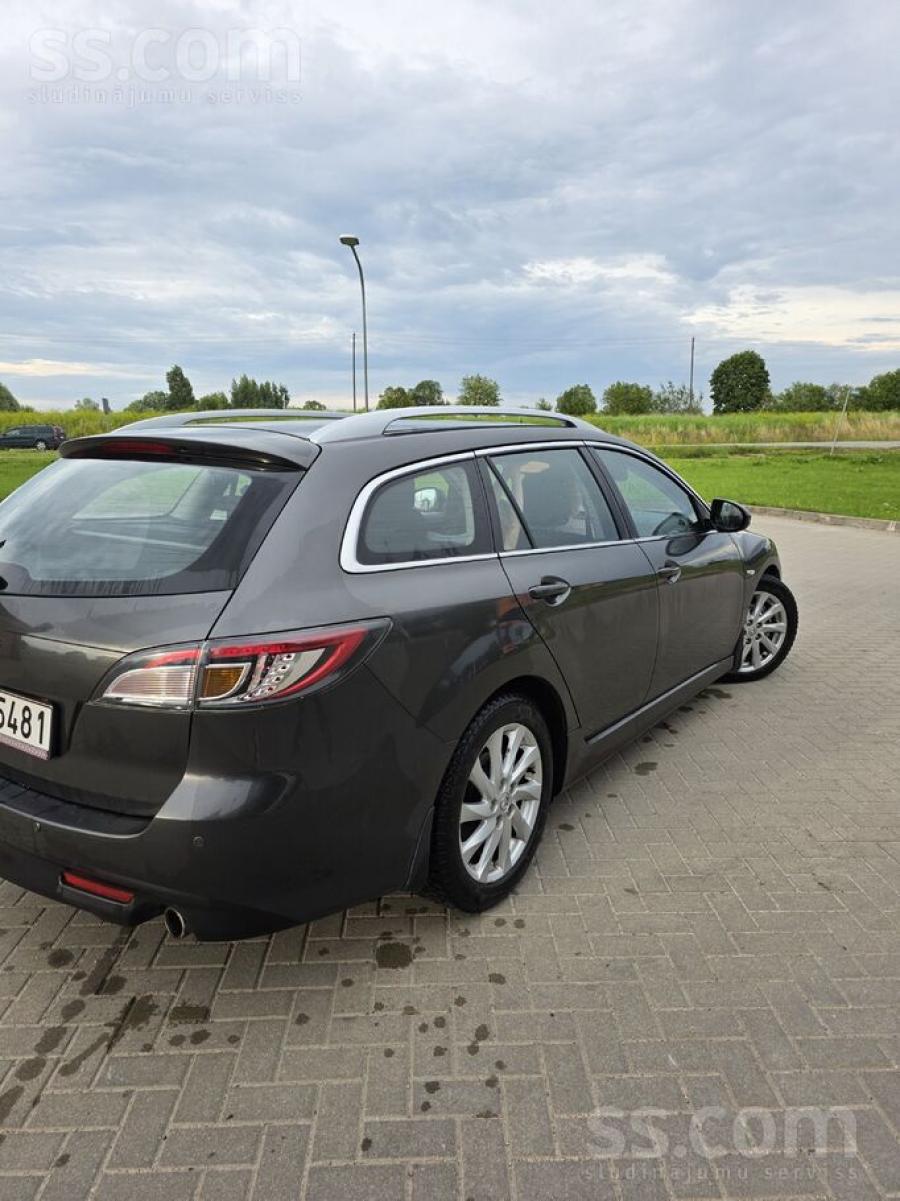 Brūns Mazda 6 2012 Jēkabpils, ar dzinēja tilpumu 2.20 L un nobraukumu 264 tūkst. km par 4350 €, foto 6 vietnē AUTOMOTO.COM.LV