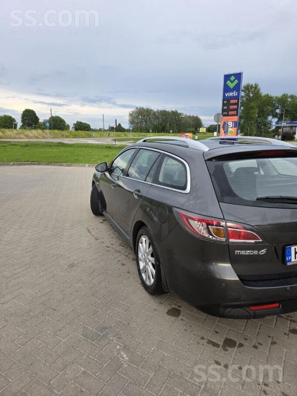 Brown Mazda 6 2012 in Jekabpils, with an engine capacity of 2.20 L and mileage of 264 thousand km for 4350 €, photo 6 on AUTOMOTO.COM.LV