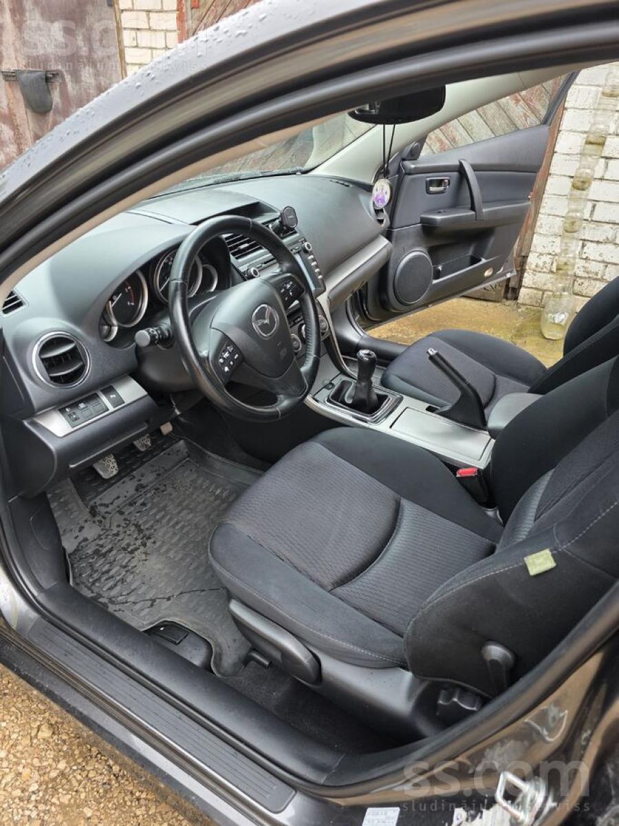 Brūns Mazda 6 2012 Jēkabpils, ar dzinēja tilpumu 2.20 L un nobraukumu 264 tūkst. km par 4350 €, foto 15 vietnē AUTOMOTO.COM.LV